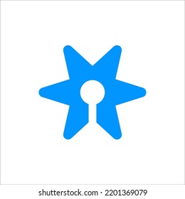 Star Circuit Board Logo Design Vector Stock Vector (Royalty Free ...
