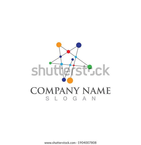 Star Clusters Logo Symbol Vector Stock Vector (Royalty Free) 1904007808 ...