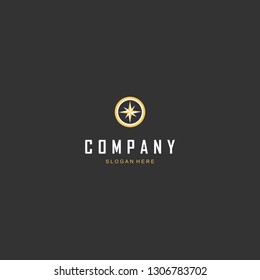 Golden Star Octagon Luxury Elegance Abstract Stock Vector (Royalty Free ...