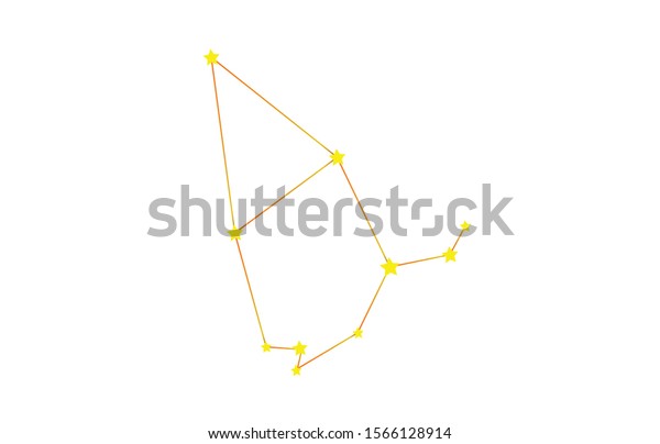 Star Constellation Vector Image Cephus Stock Vector (Royalty Free ...