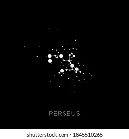 Star Constellation Zodiac Perseus Vector Stock Vector (Royalty Free ...
