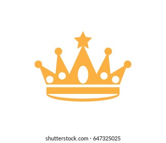 Star Crown Logo Stock Vector (Royalty Free) 647325028 | Shutterstock