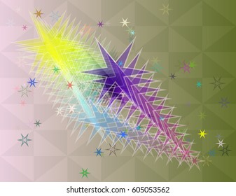 Star Design Idea Stock Vector (Royalty Free) 605053562 | Shutterstock