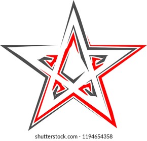 Star Design Vector Illustration Stock Vector (Royalty Free) 1194654358 ...