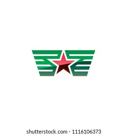 Star Emblem Red Star Stock Vector (Royalty Free) 1116106373 | Shutterstock