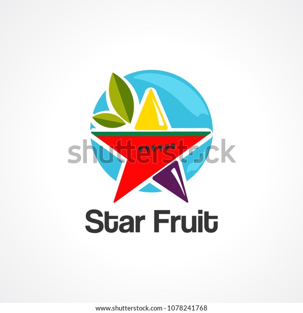Star Fruit Logo Vector Icon Template Stock Vector (Royalty Free ...