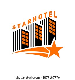 Star Hotel Logo Design Vector Stock Vector (Royalty Free) 1879187776 ...