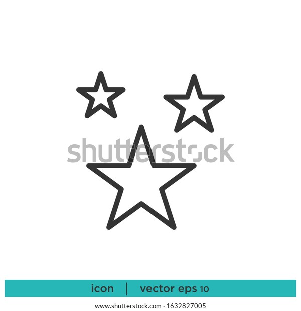 Star Icon Shiny Symbol Design Element Stock Vector (Royalty Free ...