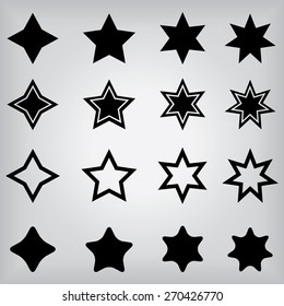 Star Icons Stock Vector (Royalty Free) 270426770 | Shutterstock