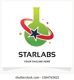 Star Labs Logo Design Template Inspiration Stock Vector (Royalty Free ...