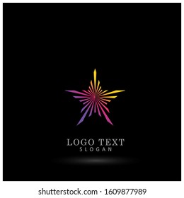 Star Lines Logo Symbol Icon Vector Stock Vector (Royalty Free ...