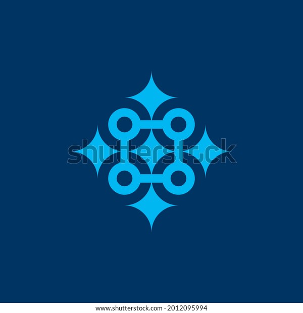Star Link Logo Perfect Combination 4 Stock Vector (Royalty Free ...