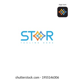Star Logo Design Star Logo Concept Stock Vector (Royalty Free ...