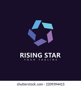Star Logo Design Template Simple Star Stock Vector (Royalty Free ...