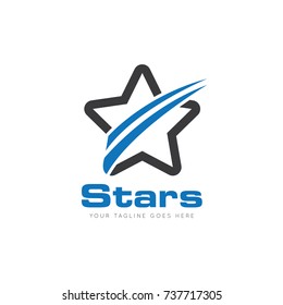 Star Logo Design Unique Stock Vector (Royalty Free) 737717305