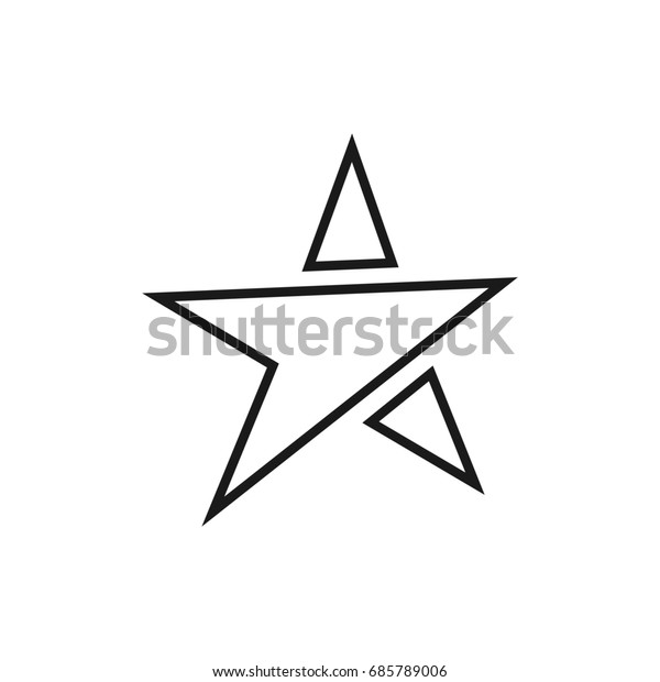 Star Logo Design Xxix Stock Vector (Royalty Free) 685789006 | Shutterstock