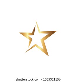 Star Logo Graphic Design Template Vector Stock Vector (Royalty Free ...