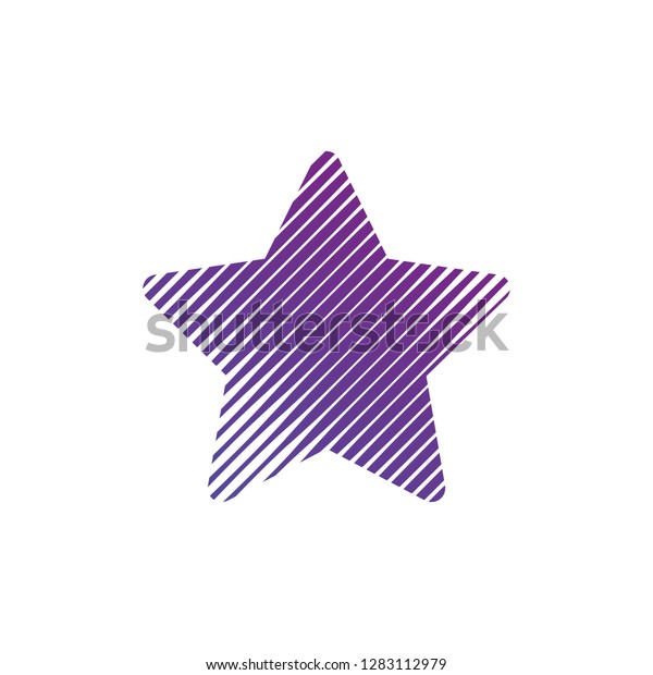 Star Logo Minimal Abstract Symbol Geometrical Stock Vector (Royalty ...