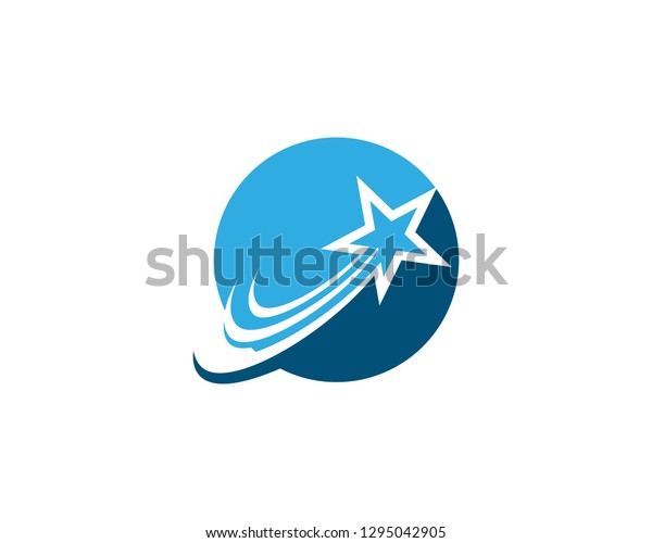 Star Logo Template Stock Vector (Royalty Free) 1295042905 | Shutterstock