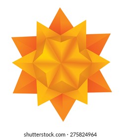 Star Origami Logo Stock Vector (Royalty Free) 275824964 | Shutterstock