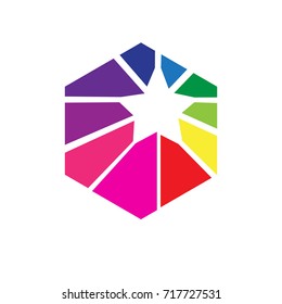 Star Paint Logo Stock Vector (Royalty Free) 717727531 | Shutterstock