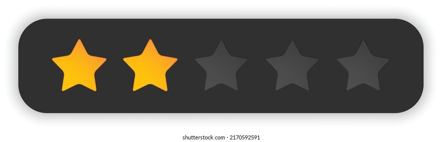 Star Rating Symbol Design Vector Stock Vector (Royalty Free) 2170592591 ...