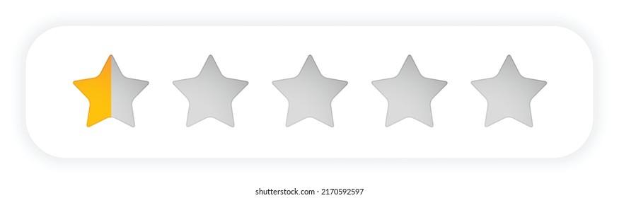 Star Rating Symbol Design Vector Stock Vector (Royalty Free) 2170592597 ...