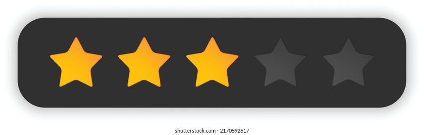 Star Rating Symbol Design Vector Stock Vector (Royalty Free) 2170592617 ...