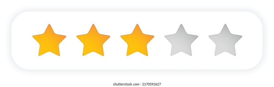 Star Rating Symbol Design Vector Stock Vector (Royalty Free) 2170592627 ...