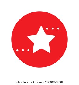 Star Red Icon Logo Stock Vector (Royalty Free) 1309965898 | Shutterstock