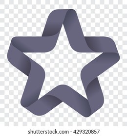 Star Ribbon Vector Illustration Stock Vector (Royalty Free) 429320857 ...