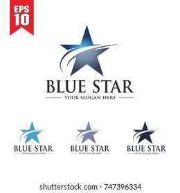 Star Swoosh Logo Stock Vector (Royalty Free) 747396334 | Shutterstock