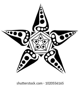 「Vector Star Zentangle Style」のベクター画像素材（ロイヤリティフリー） 355519754 | Shutterstock