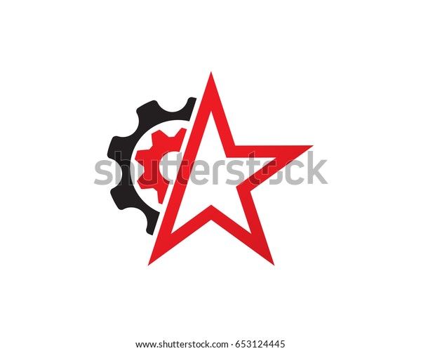 Star Technology Logo Template Design Vector Stock Vector (Royalty Free ...
