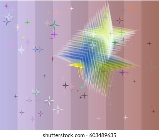 Star Template Design Stock Vector (Royalty Free) 603489635 | Shutterstock