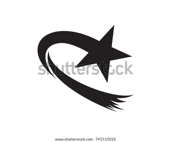 Star Track Logo Template Design Vector Stock Vector (Royalty Free ...