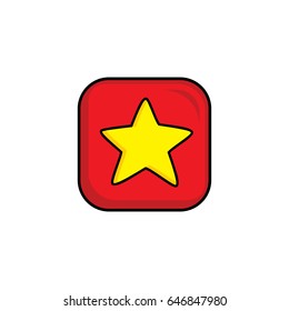 Star Video Game Asset Menu Icon Stock Vector (Royalty Free) 646847980 ...