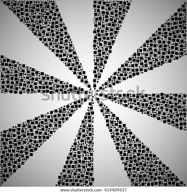 Starburst Made Squares Stock Vector (Royalty Free) 419409637 | Shutterstock
