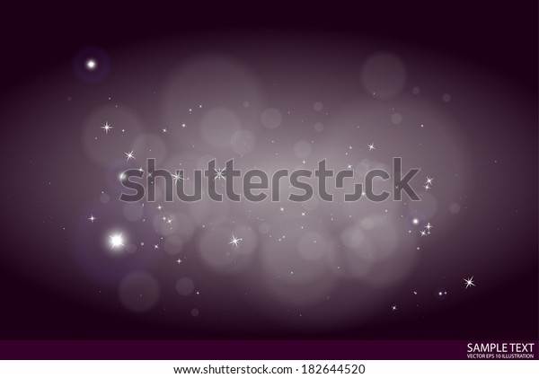 Starfield Vector Abstract Glittering Space Background Stock Vector ...
