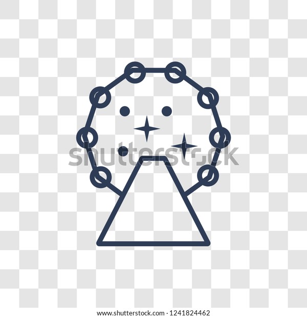 Stargate Icon Trendy Linear Stargate Logo Stock Vector (Royalty Free ...
