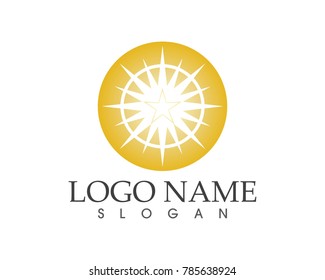 Starlight Logo Design Template Stock Vector (Royalty Free) 785638924 ...
