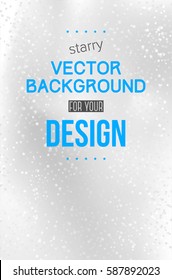 Slogan Shirt Print Blue Dots Background Stock Vector (Royalty Free ...