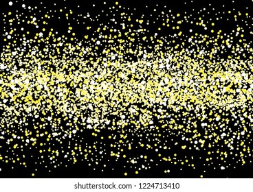 Starry Sky Gold Glitter Texture On Stock Vector (Royalty Free) 1224713410