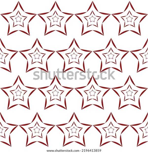 Starry Sky Seamless Pattern Background Star Stock Vector (Royalty Free ...