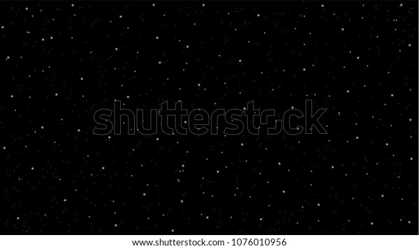 Stars Background Realistic Vector Illustration Eps Stock Vector ...