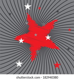Stars Background Stock Vector Light Box Stock Vector (Royalty Free ...