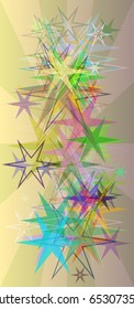 Stars Design Background Stock Vector (Royalty Free) 653073550 ...