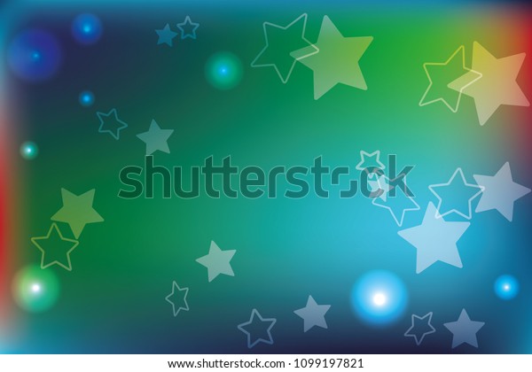 Stars Design Template Vector Colorful Background Stock Vector (Royalty ...