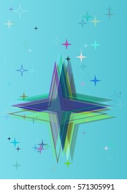 Stars Design Texture Stock Vector (Royalty Free) 571305991 | Shutterstock