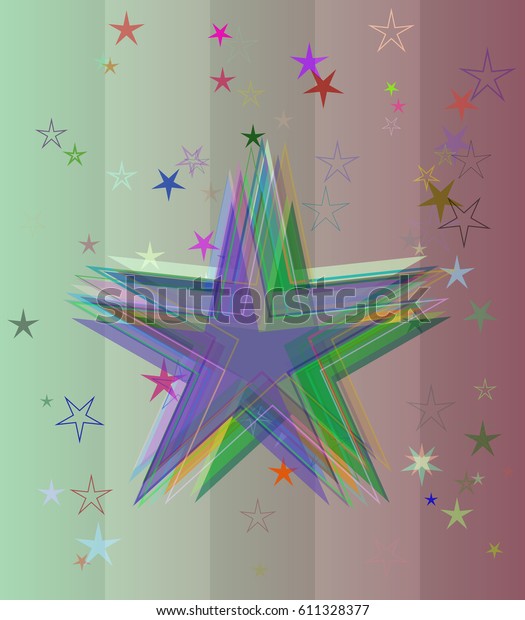 Stars Idea Art Stock Vector (Royalty Free) 611328377 | Shutterstock